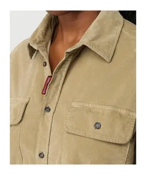 Dsquared2 Long Sleeve Shirt With Patch Pockets