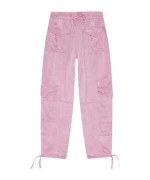 GANNI Cargo Trousers With Drawstring Details