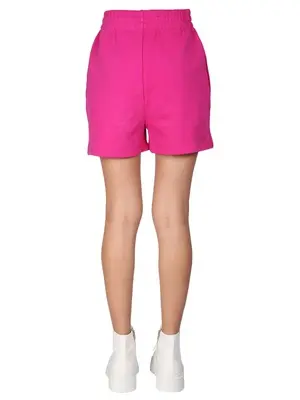 Moschino Detail Loose Fit Shorts