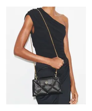 Tory Burch Kira Diamond Quilt Top Handle Bag