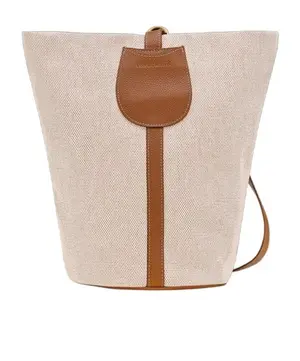 Longchamp Bucket Shoulder Bag - Brown
