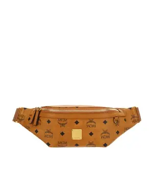 Mcm Logo Belt Bags