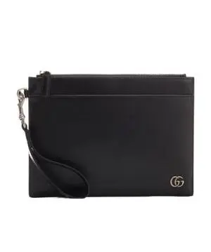 Gucci Gg Plaque Clutch Bag