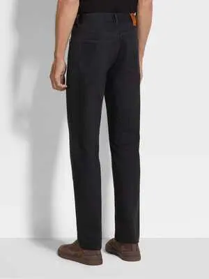 Zegna Roccia Denim Jeans - Black