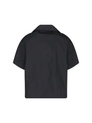 Prada Triangle-logo Short-sleeved Shirt