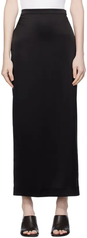 LANVIN Satin Midi Skirt