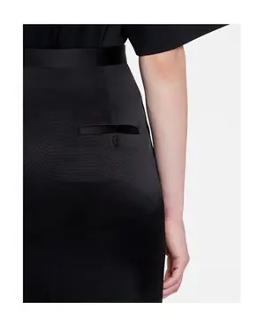 LANVIN Satin Midi Skirt