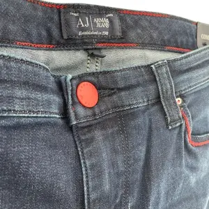 Emporio Armani Slim Fit Logo Jeans - Black