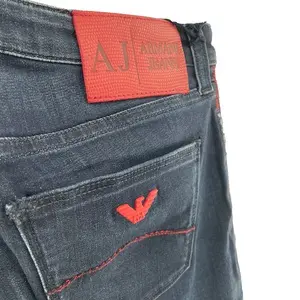 Emporio Armani Slim Fit Logo Jeans - Black