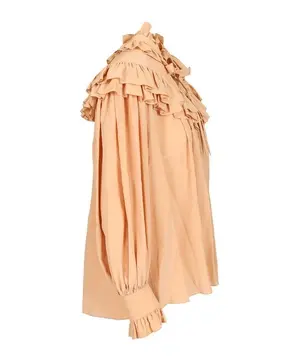 Chloé Ruffled Tie-neck Blouse - No