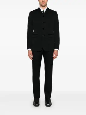 Celine Diagonal Wool Wing Collar Jacket