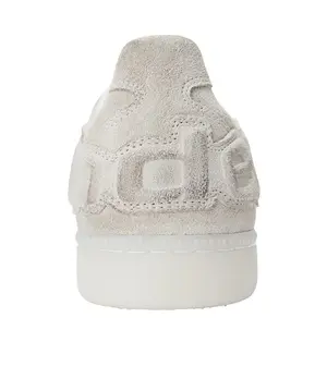Alexander Wang Logo-embossed Suede Sneakers - White