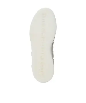 Alexander Wang Logo-embossed Suede Sneakers - White