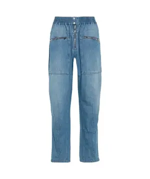 Men's Elasticated Waist Jeans