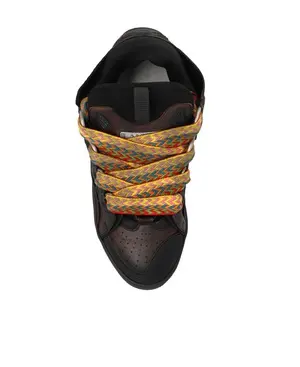 LANVIN Curb Chunky Lace-up Sneakers - Black