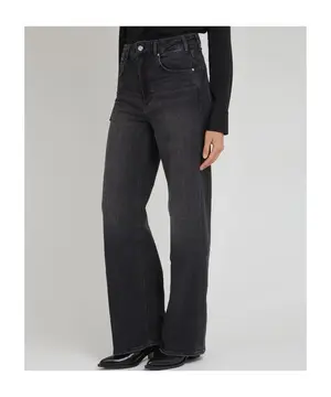 Paige Belted Jeans - Black