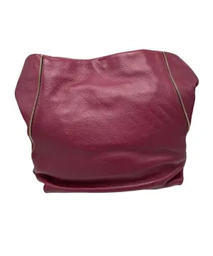 Emporio Armani Leather Lettering Shoulder Bag