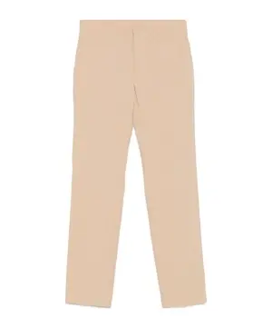 TWINSET Slim Fit Tailored Pants - Nude