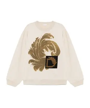 Dries Van Noten Long Sleeve Crewneck Sweatshirt