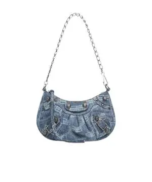 Balenciaga Le Cagole Mini Shoulder Bag - Blue