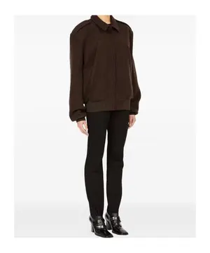 MAISON MARGIELA Pointed Collar Zip Up Jacket