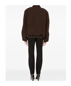 MAISON MARGIELA Pointed Collar Zip Up Jacket