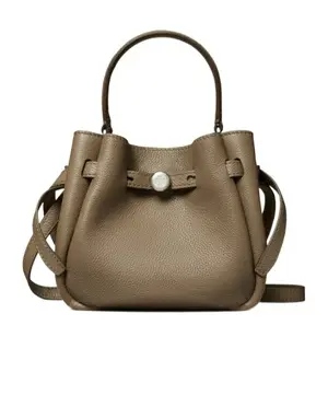 Tory Burch Romy Mini Bucket Bag - Brown