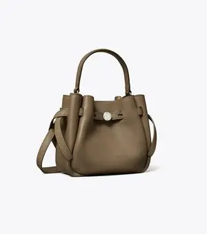 Tory Burch Romy Mini Bucket Bag - Brown