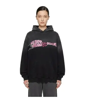 Marissa Chiara Long-sleeved Hooded Sweatshirt