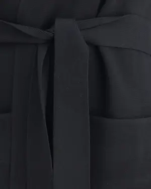 Max Mara Viscose Yarn Gilet - Black