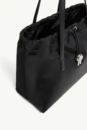 Moncler Water-repellent Tote Bag - Black