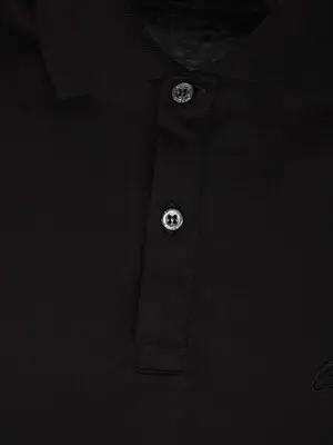 Alexander McQueen Logo Embroidered Polo Shirt