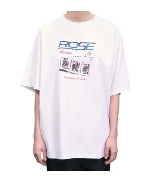 Martine Rose Logo Printed Oversize T-shirt