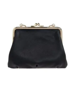 VIVIENNE WESTWOOD Logo Plaque Chained Tote Bag - Black