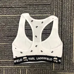 Karl Lagerfeld Ikonik Logo Bralette