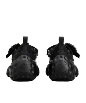 ROGER VIVIER Viv' Run Light Sneakers With Crystal Buckle