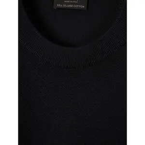 Brioni Short Sleeve Crewneck T-shirt - Midnight Blue