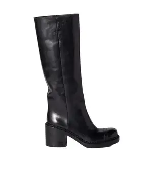 Miu Miu Leather Knee-high Boots