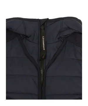 C.P. COMPANY Hooded Vest - Black