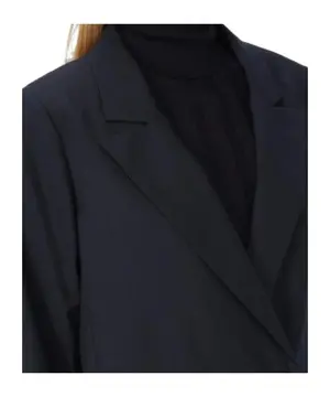 A.p.c. Double-breasted Suit Jacket With Lapels And Pockets