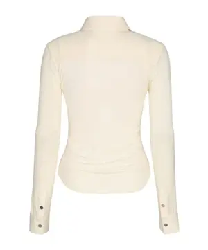 Alaïa Long Sleeve Shirt - White