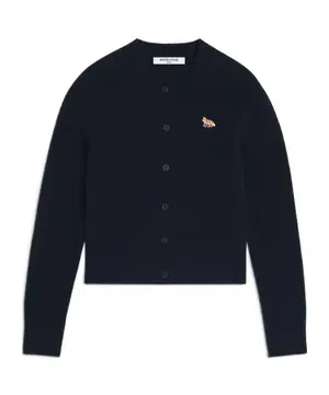 Maison Kitsuné Baby Fox Fitted Cardigan