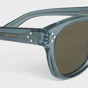 Celine Acetate Sunglasses - Green