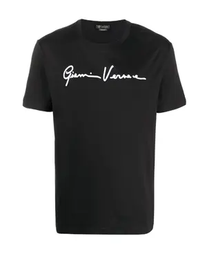 Versace Gv Signature Logo T-shirt