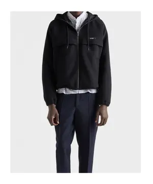 Prada Zip-up Hooded Jacket