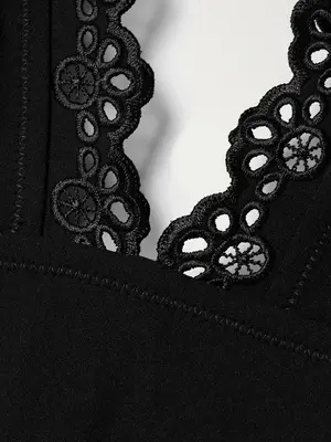 Ulla Johnson Ophelia One-piece Swimsuit With Madeira Embroidery