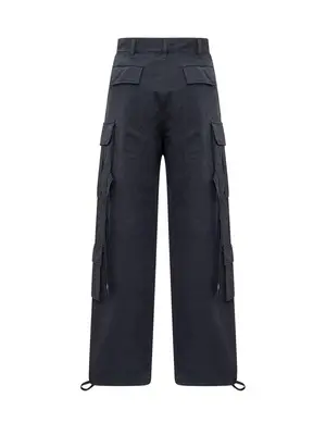 DARKPARK Cargo Jeans With Drawstring Cuffs