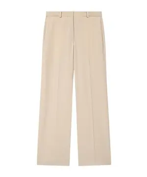 Isabel Marant Étoile Neonda Flowy Wide Leg Crepe Pants