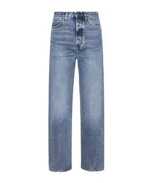TOTEME High-rise Straight-leg Jeans - Blue