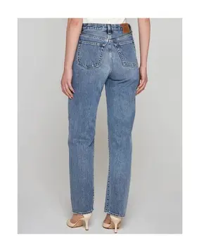TOTEME High-rise Straight-leg Jeans - Blue